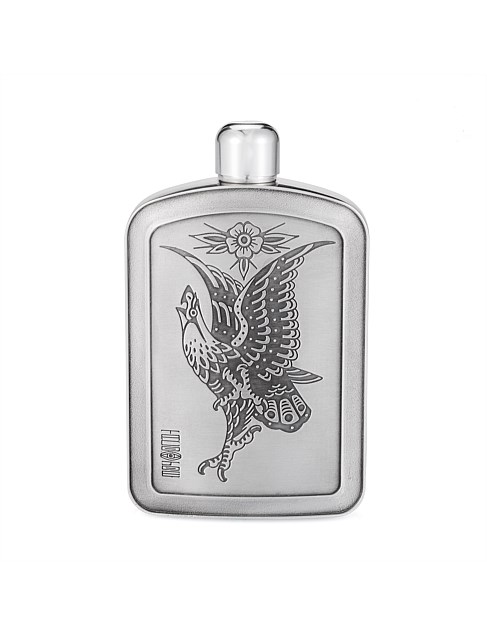 Royal Selangor Limited Edition Taco Joe Eagle Hip Flask 15cl | David Jones
