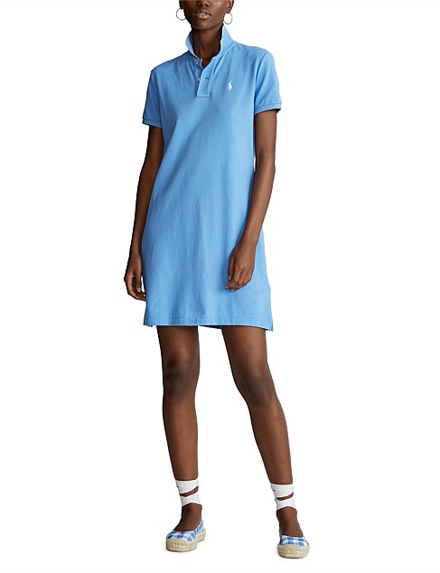 Polo Ralph Lauren Cotton Mesh Polo Dress | David Jones