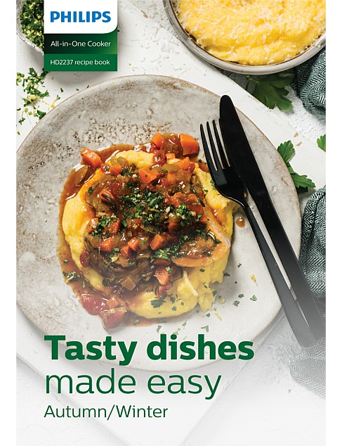 Philips Hd2237/72 All-in-one Cooker Recipe Book | David Jones