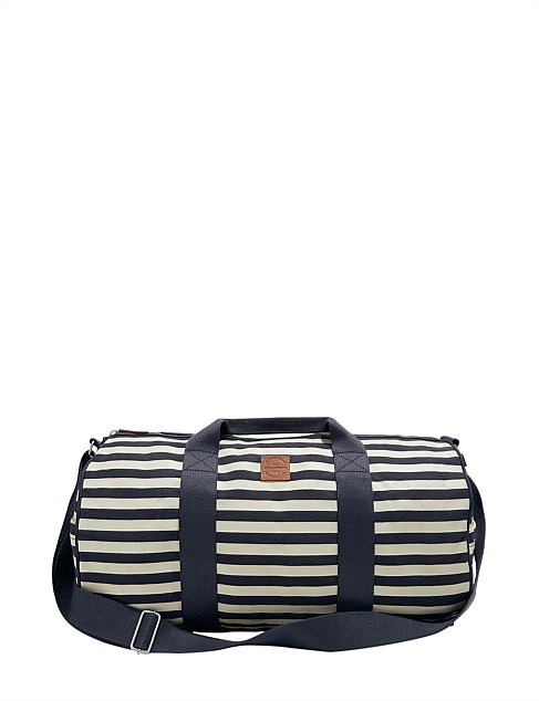Country Road Stripe Organic Duffle | David Jones