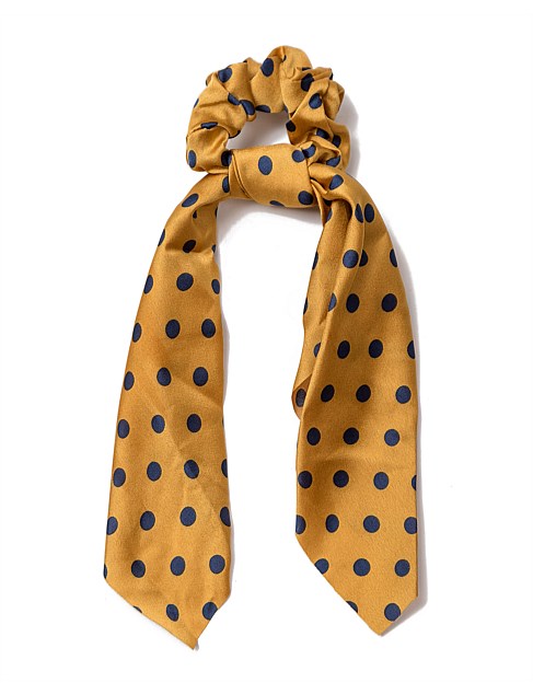 Accessories - SPOT SCRUNCHIE WITH TIE
