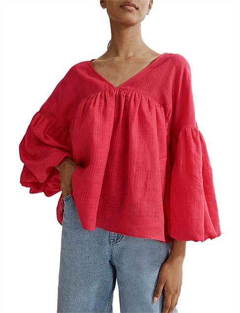Tops & T-Shirts - V Neck Blouse
