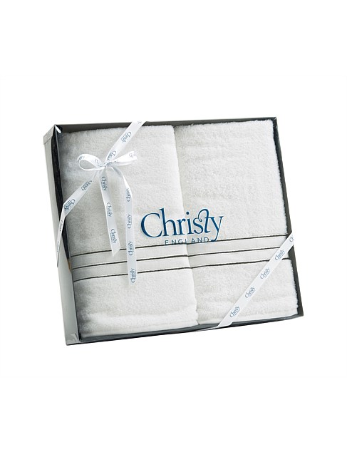 Christy's 2 Bath Towel Box Set | David Jones