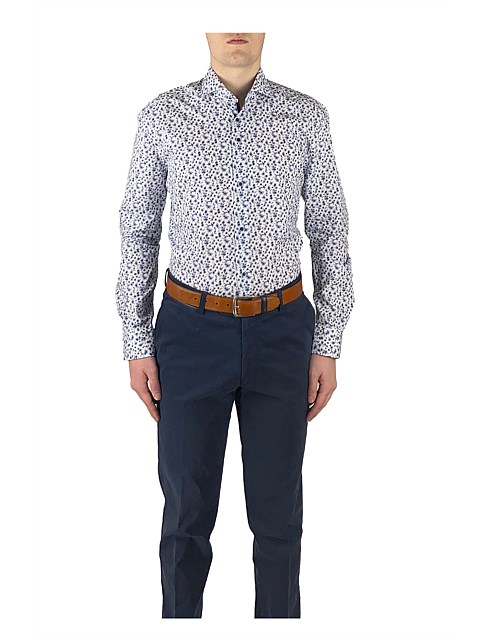 Baumler Floral Print Shirt Casual Style | David Jones