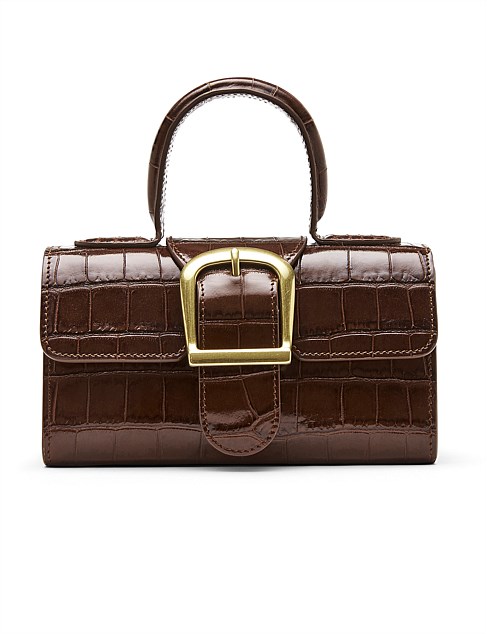 Rylan Mini Buckle Satchel Bag | David Jones
