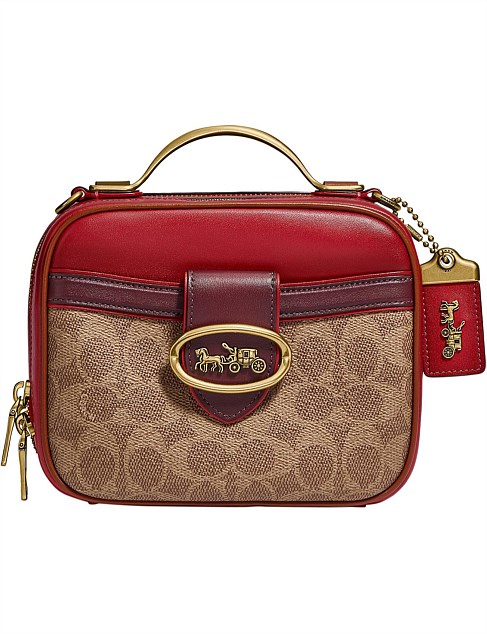 Coach Riley Lunchbox Bag In Colorblock Signature Canvas | David Jones