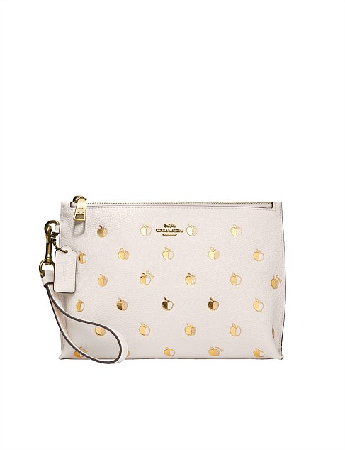 Coach Charlie Pouch With Apple Print | David Jones