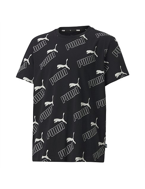 Puma Amplified Aop Tee (boys 8-16) | David Jones