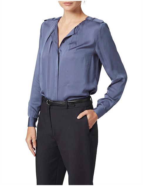 David Lawrence Tuck Detail Blouse | David Jones