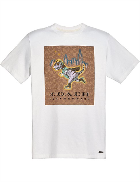 Coach Rexy Signature T-shirt | David Jones