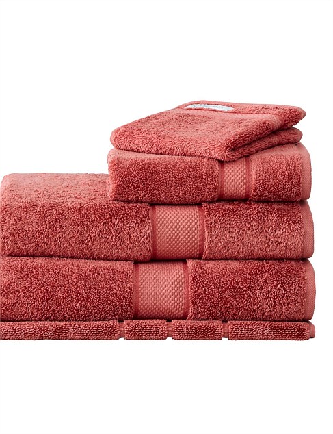 Sheridan Luxury Egyptian Bath Towel Raspberry | David Jones