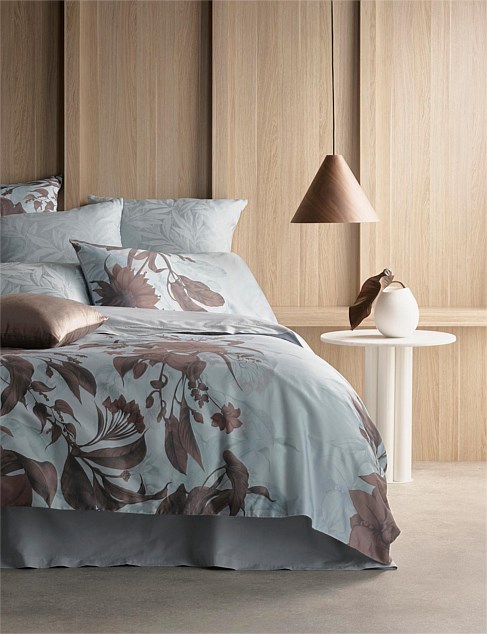 Bedroom | Luxury Bed Linen | David Jones - CAMARA QUEEN QUILT COVER COAST