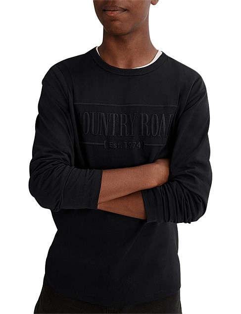 Country Road Long Sleeve Heritage T-shirt (teen Boys 8-16) | David Jones