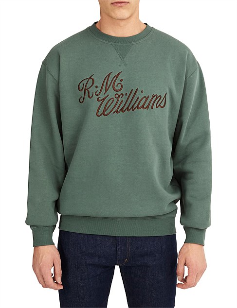 R.m. Williams R.m.w. Script Crew Neck | David Jones