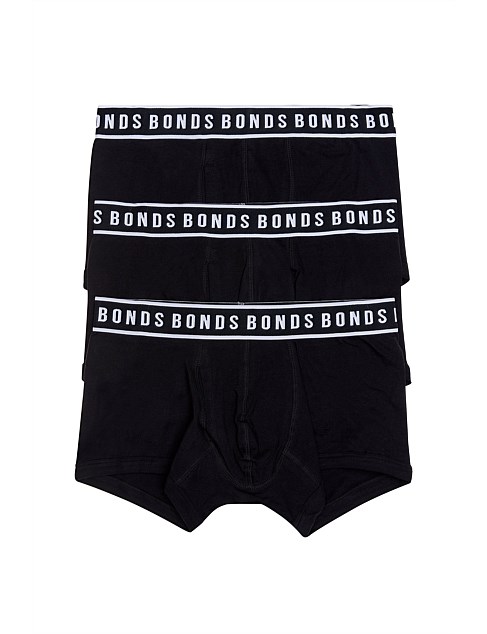 Bonds Fit Trunk Australian Cotton 3 Pack | David Jones