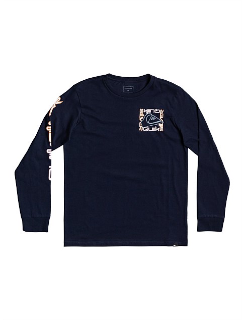 Quiksilver Hype Zone Long Sleeve Top (boys 8-14) | David Jones