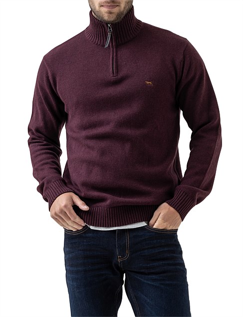 Rodd & Gunn Merrick Bay Knit/port | David Jones