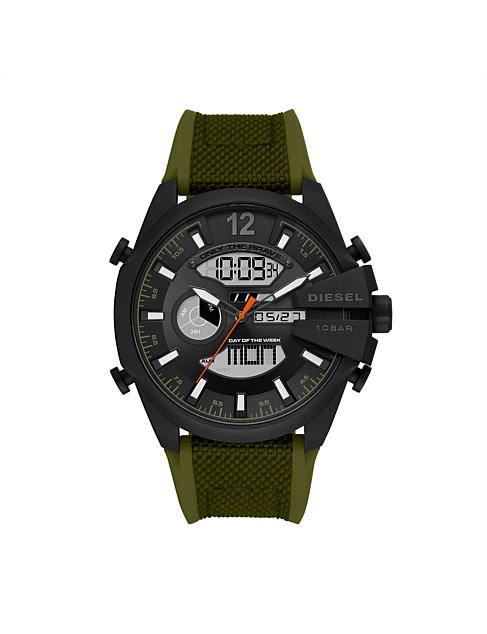 Diesel Mega Chief Analogue-digital Watch | David Jones