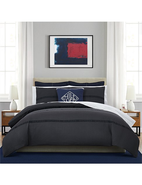 Tommy Hilfiger Channel Matelasse Single Quilt Cover Set | David Jones
