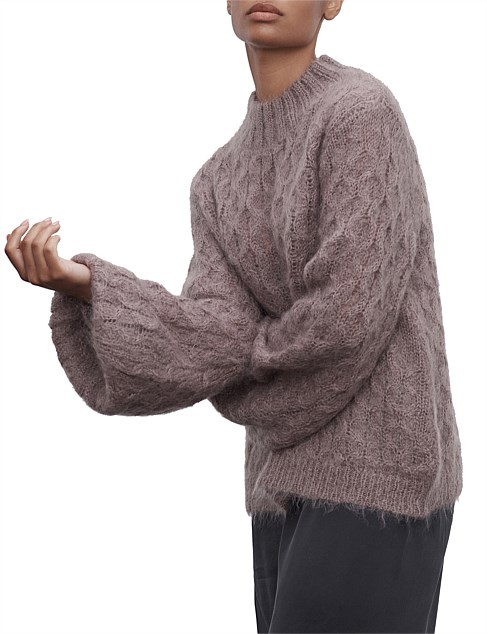 Marle Mimi Knit Jumper -Honeycomb | David Jones