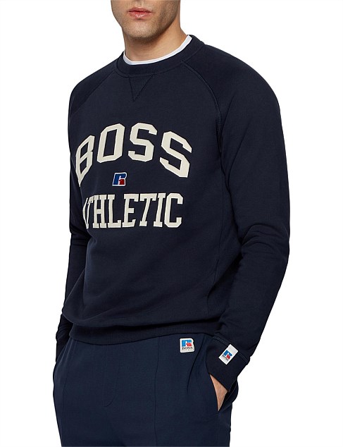 Boss Boss X Russell Athletic -Unisex Sweatshirt | David Jones