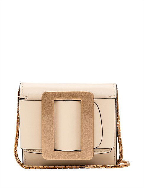 Boyy Buckle Coin Purse Gold Buckle With Chain | David Jones