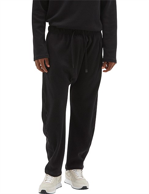 Bassike Waffle Slouch Jersey Pant | David Jones
