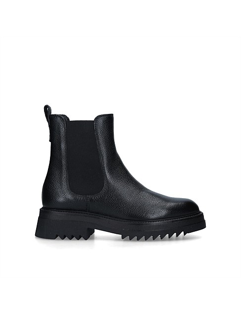 Carvela Kurt Geiger Strong Black Leather Chelsea Boot | David Jones