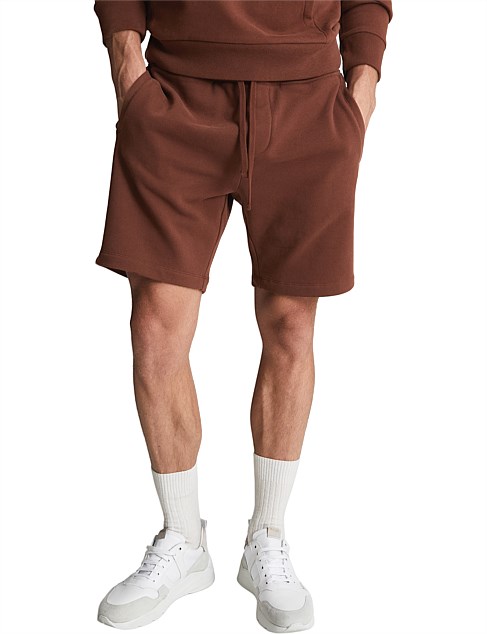 Reiss Henry Garment Dye Jersey Shorts | David Jones