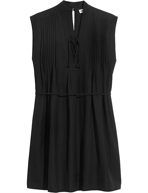 Country Road Lace Up Texture Dress (teen Girl 8-16) | David Jones