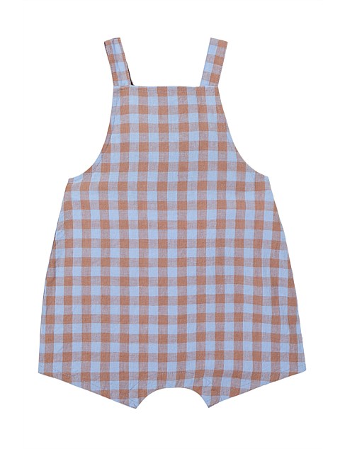 Seed Heritage Check Overalls (newborn 000 -1) | David Jones