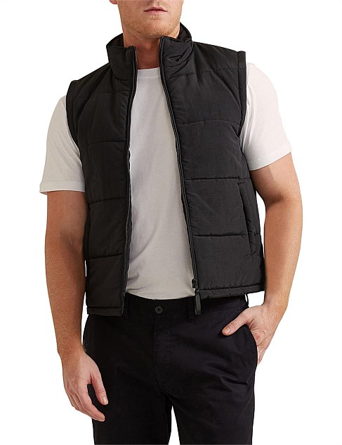 David Jones Puffer Vest | David Jones