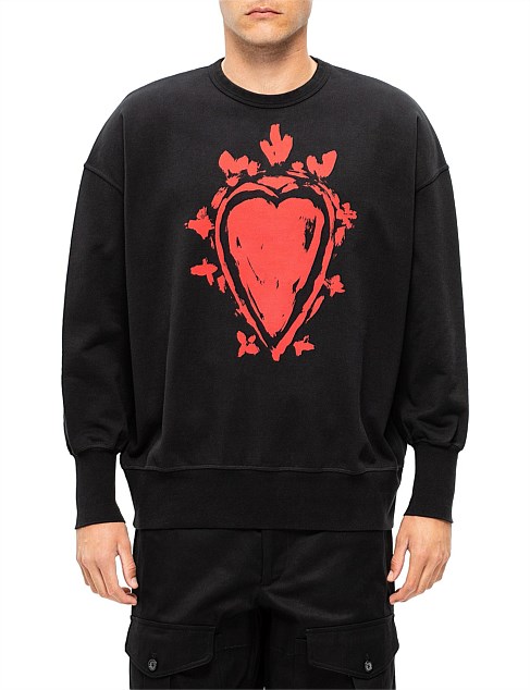 Alexander Mcqueen Painted Heart Prt On Cmpct Loo | David Jones