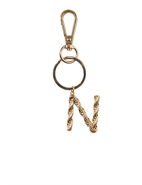 Seed Heritage Twisted Initial Keyring | David Jones
