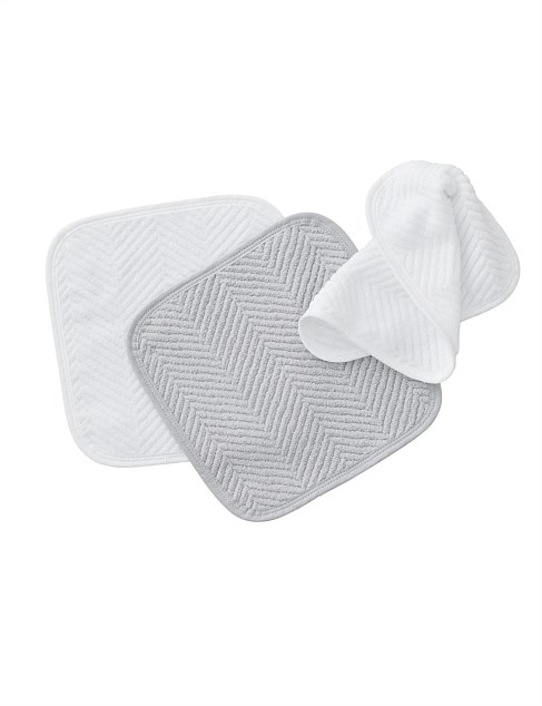 Sheridan Baby Rayner Face Washer Set 3pk | David Jones