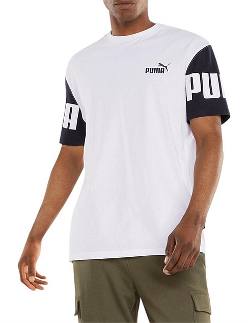 Puma Puma Power Colorblock Tee | David Jones