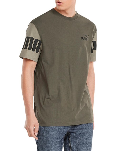 Puma Puma Power Colorblock Tee | David Jones