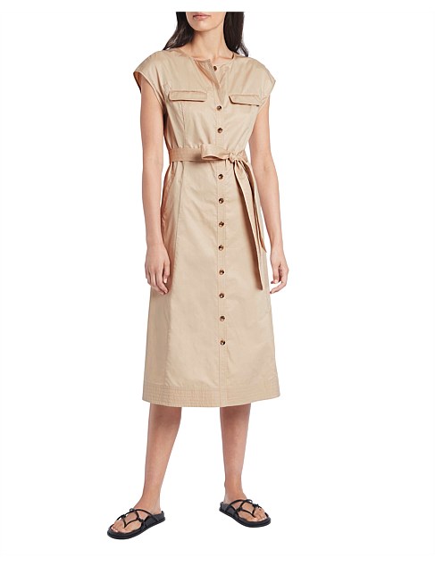 David Lawrence Clara Organic Cotton Utility D | David Jones