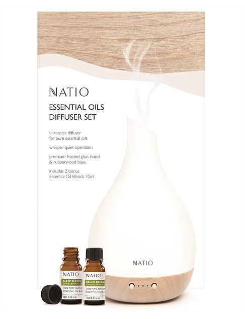 Natio Essential Oils Diffuser Set | David Jones