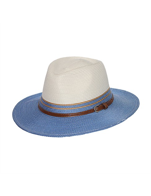 Cancer Council Ice Blue Heritage Town & Country Fedora | David Jones