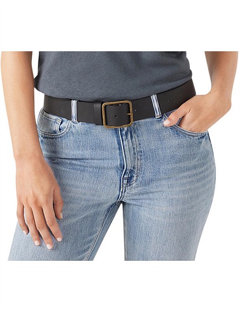 Commonry the Everyday Wide Leather Belt | David Jones