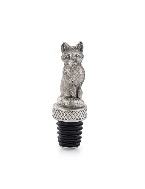 Royal Selangor Woodland Fox Bottle Stopper | David Jones