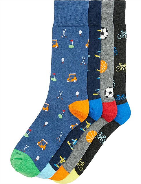 Country Road Sports Sock Pack | David Jones