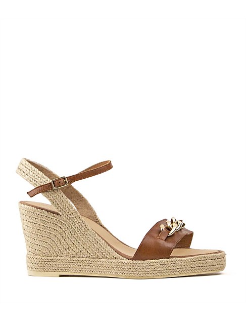 Edward Meller Meera Chain Detail Espadrille | David Jones