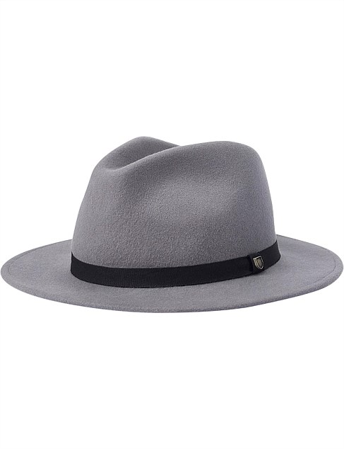 Brixton Messer Packable Fedora | David Jones
