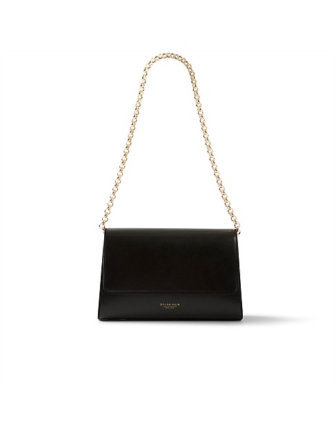 Dylan Kain the Mathilde Lux Leather Shoulder Bag | David Jones