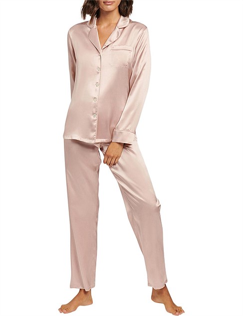 Ginia Fine Finishes Silk Pyjama | David Jones