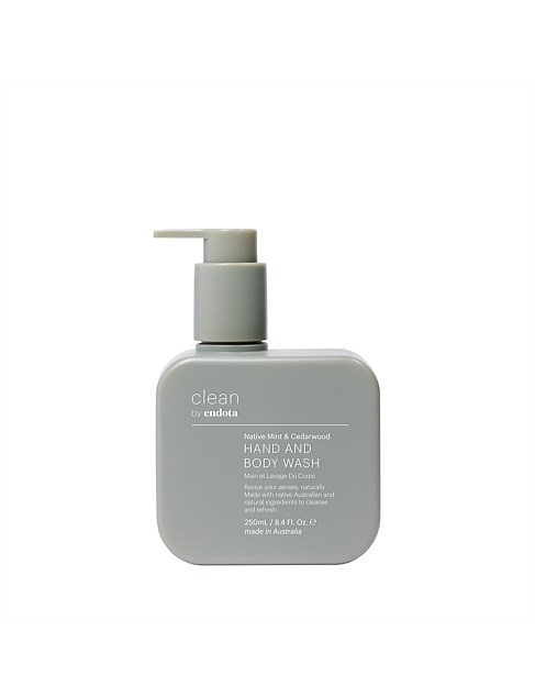 Endota Spa Native Mint & Cedarwood Hand & Body Wash 250ml | David Jones