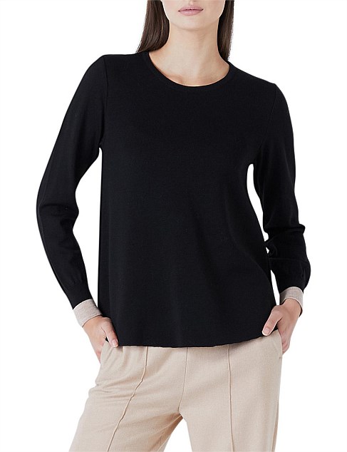 Perri Cutten Merino Jumper | David Jones