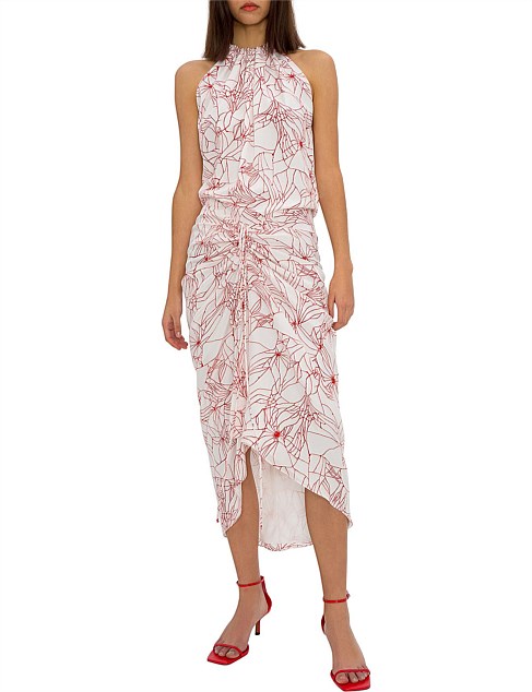 Bianca Spender Shatter Print Silk Majorca Dress | David Jones
